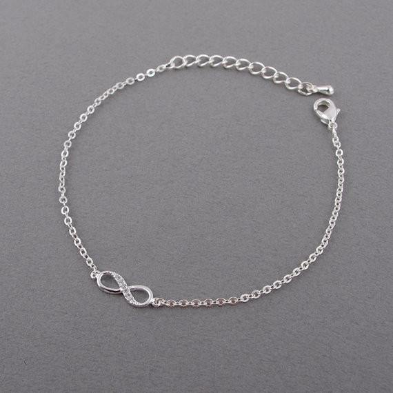 Crystal Eternal Loop Bracelets – Lavish & Glamourous Designs